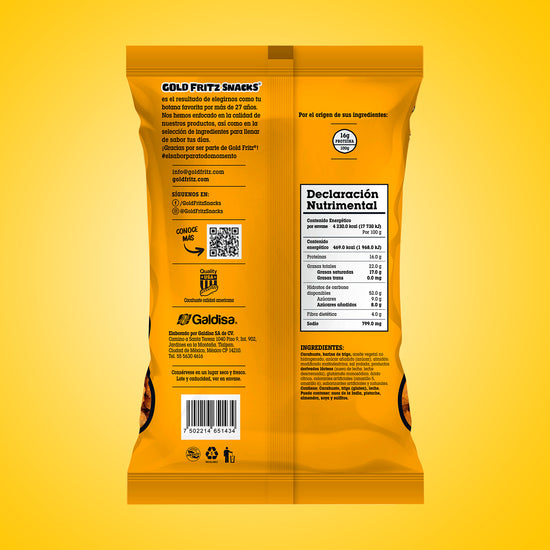 Cacahuate Queso Cheddar – Gold Fritz