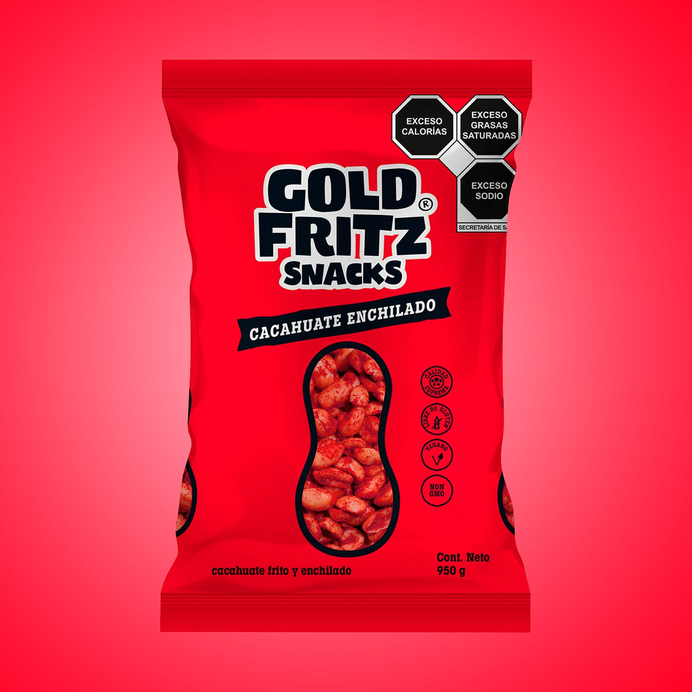 Cacahuate Enchilado – Gold Fritz